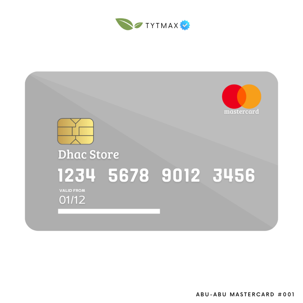 Jual Abu-Abu Master Card #001 / Dummy Credit Card / Fake Premium ID ...