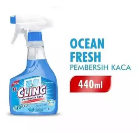 Jual CLING PEMBERSIH KACA BOTOL 440ML | Shopee Indonesia