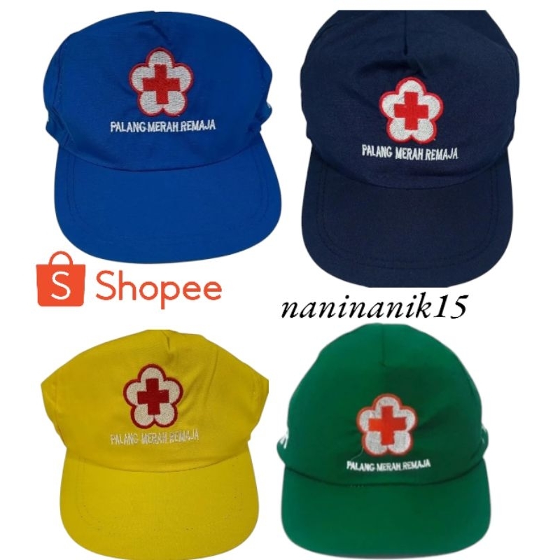 Jual TOPI PMR BIRU / NAVY / KUNING / HIJAU / Madya Junior High School ...
