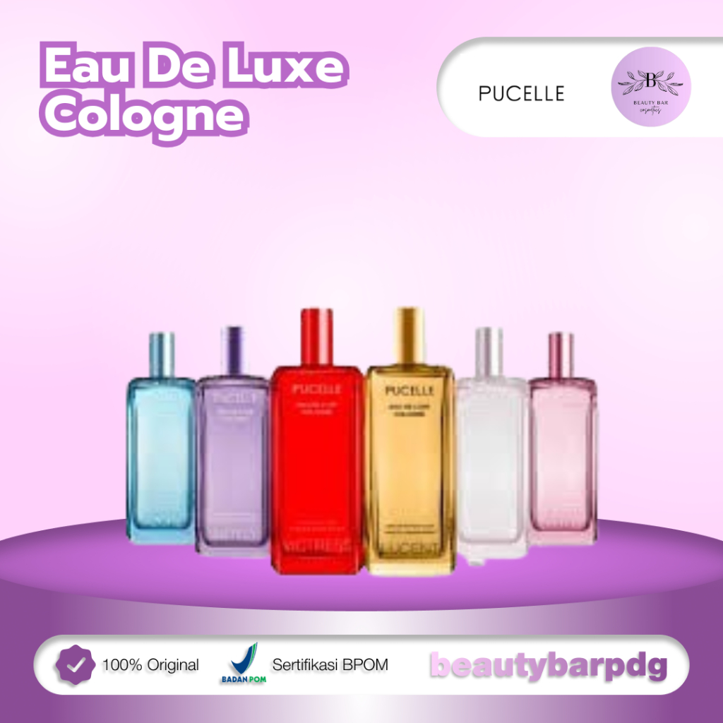 Jual Pucelle Eau De Luxe Cologne 100 ml | Parfum | Tahan Lama | Shopee ...