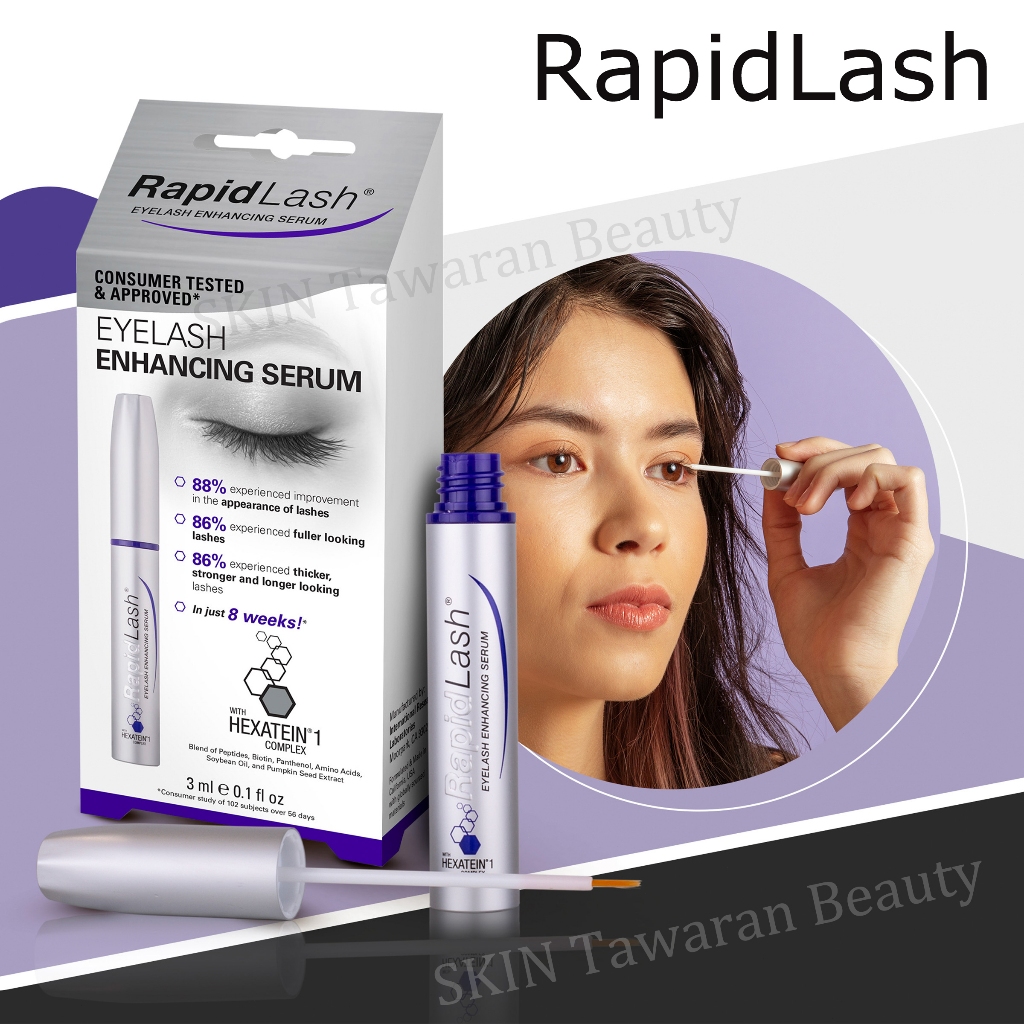 Jual RapidLash Eyelash Enhancing Serum 3ml/RapidBrow Eyebrow Enhancing Serum | Shopee Indonesia