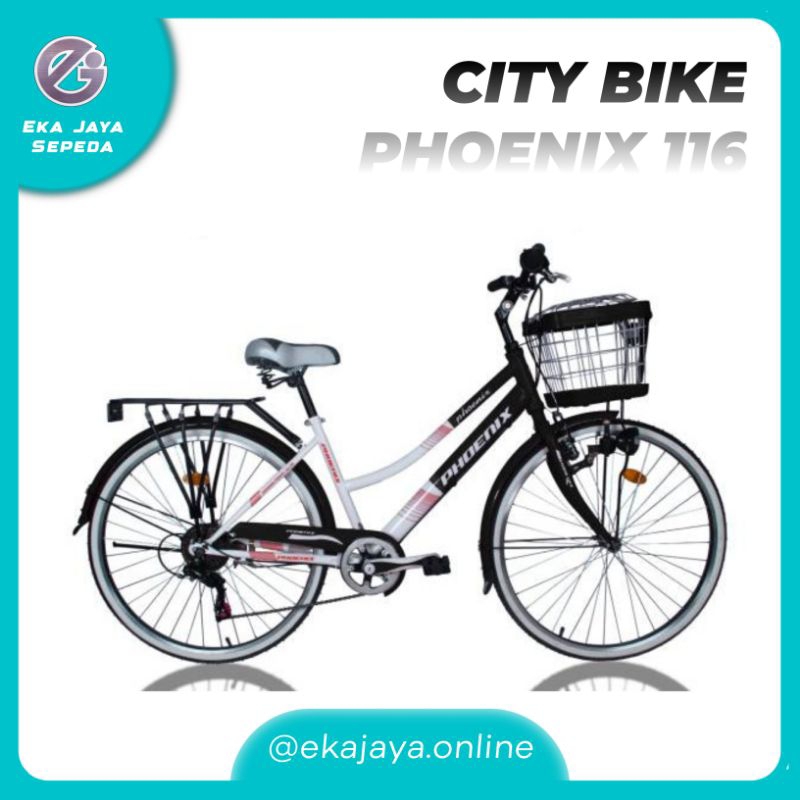 Jual Sepeda Kota City Bike Dewasa CTB 26 Inch PHOENIX 116 | Shopee ...