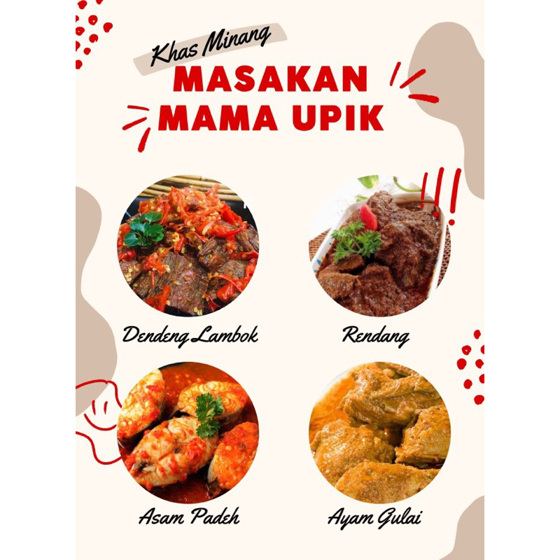 Jual Rendang Asli Padang / Dendeng Batokok / Menu Sahur / Lauk buka ...