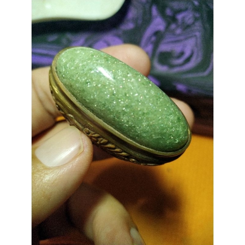 Jual Batu Akik Pandan Suji Natural Unik | Shopee Indonesia