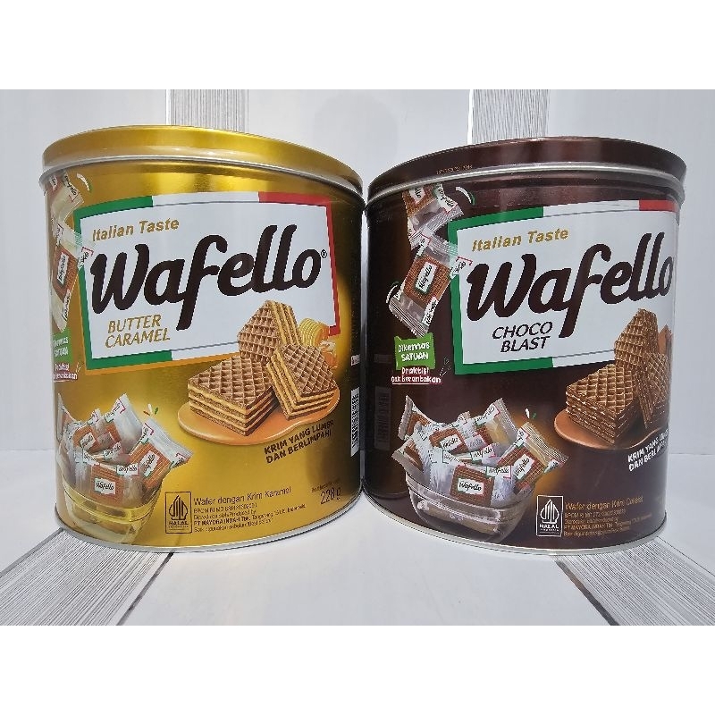 Jual Wafello Wafer Kaleng 228g / 234g | Shopee Indonesia