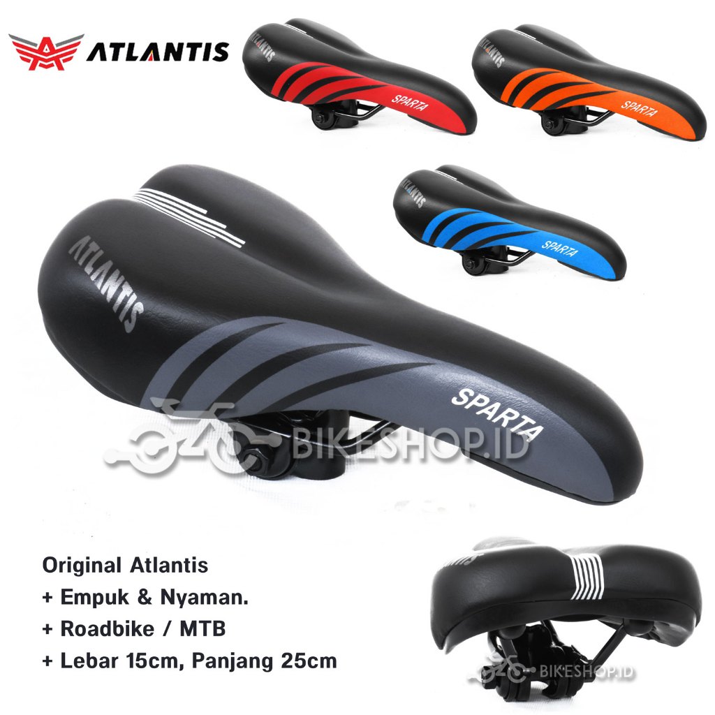 Jual Sadel Jok Sepeda MTB Atlantis Sparta Bisa Untuk Segala Jenis ...