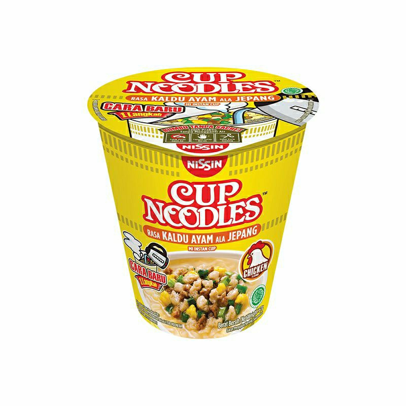 Jual Nissin cup noodle rasa kaldu ayam ala Jepang 67g | Shopee Indonesia