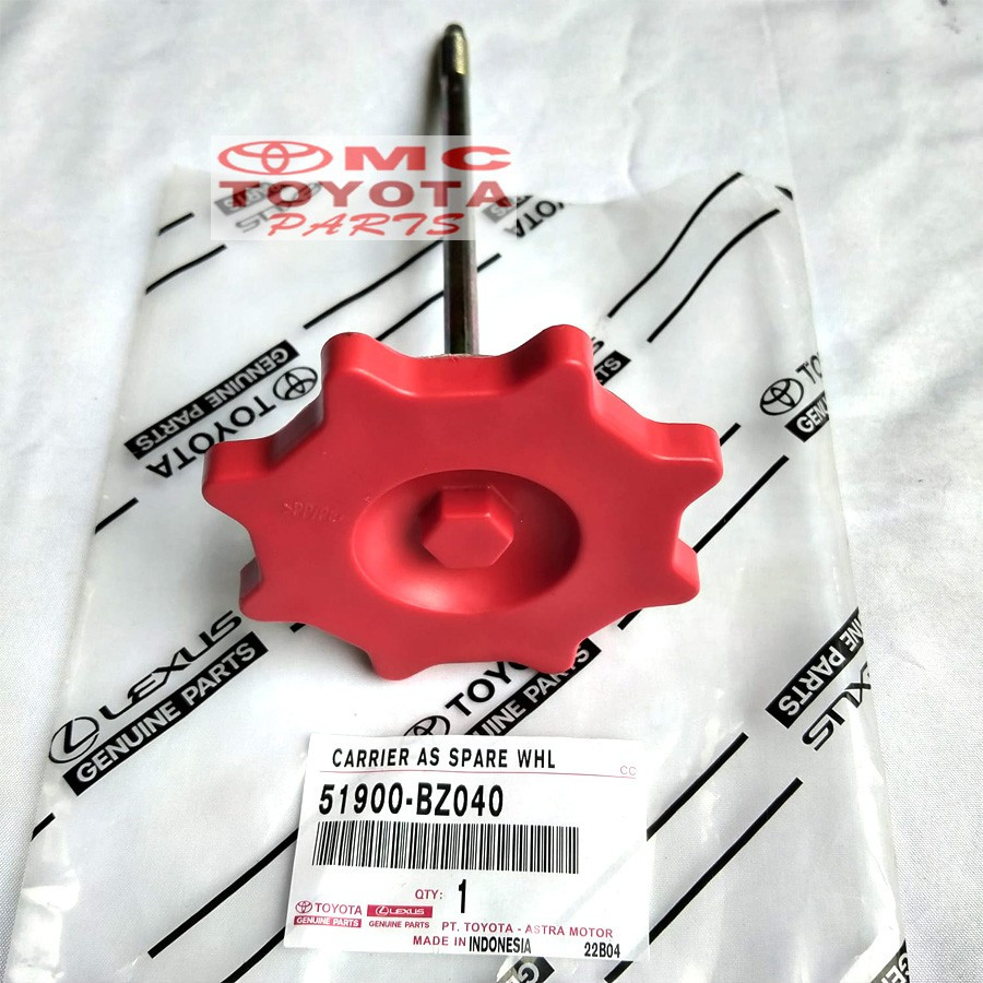 Jual Baut Gantungan Putaran Ban Serep Agya Ayla Original Toyota 51900 ...