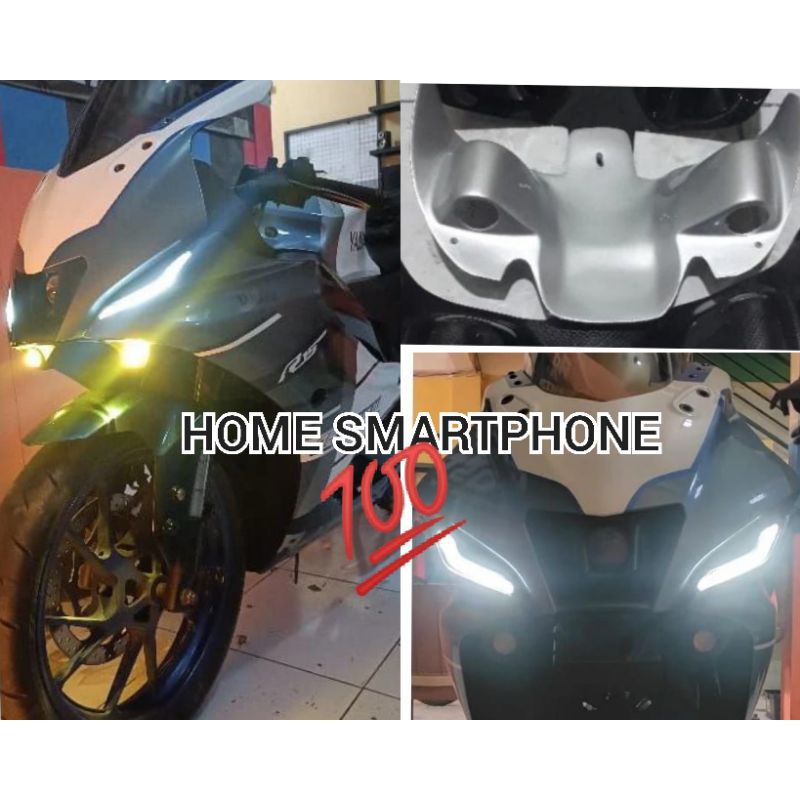 Jual Winglet Model R1+Lampu projie Yamaha R15 V4 R15M | Shopee Indonesia