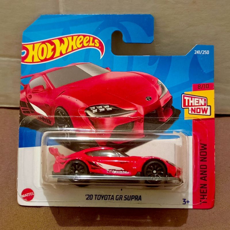 Jual Hot Wheels Toyota GR Supra Merah Short Card | Shopee Indonesia