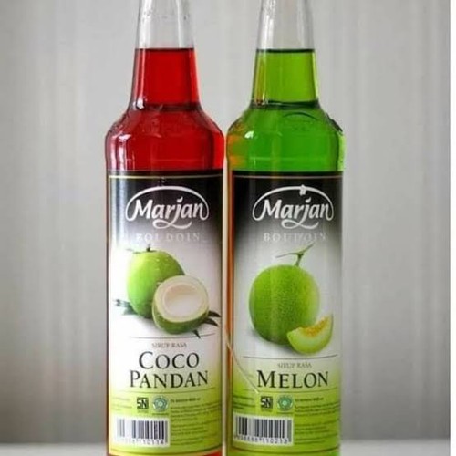 Jual Sameday/Instant 1 Ls Sirup/Syrup Marjan Melon 12 botol | Shopee ...