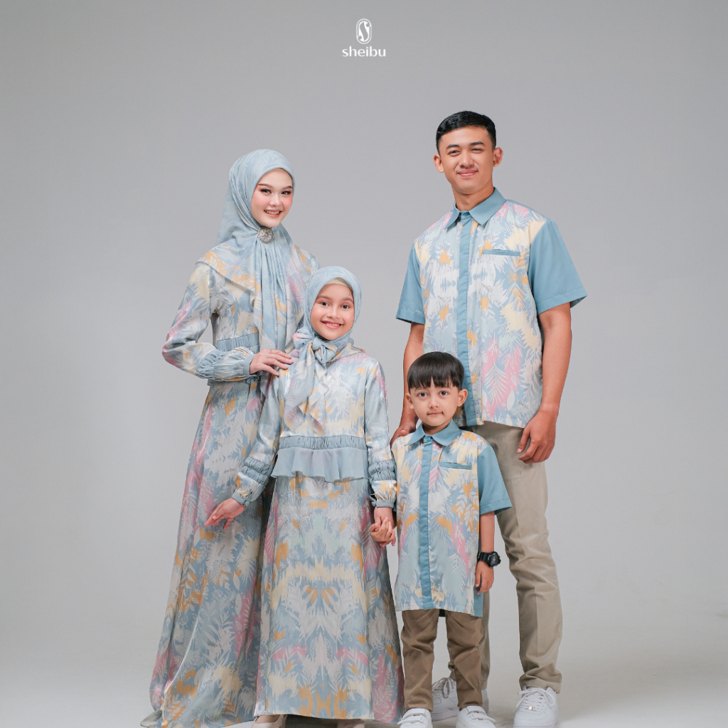 Jual Sheibu Raya 2025 - Tropica Sarimbit Series Lebaran Hari Raya Gamis ...