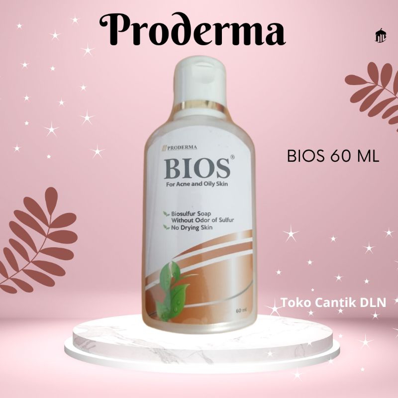 Jual proderma bios wash for acne and oily skin 60 ml #sabun jerawat ...