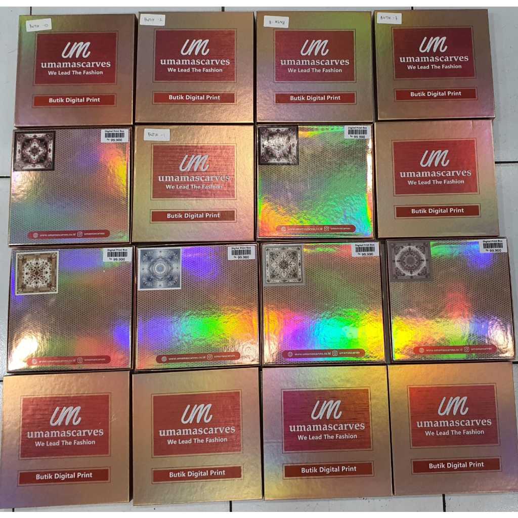 Jual BUTIK Digital Print Series Hijab Box Motif by Umamascarves Seri ...