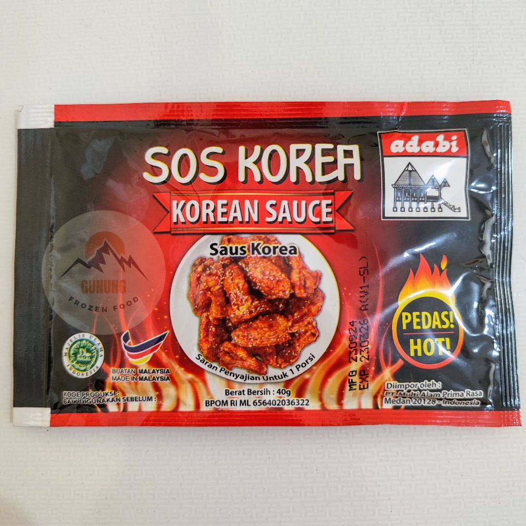 Jual Adabi Sos Korea Korean Sauce 40gr | Shopee Indonesia