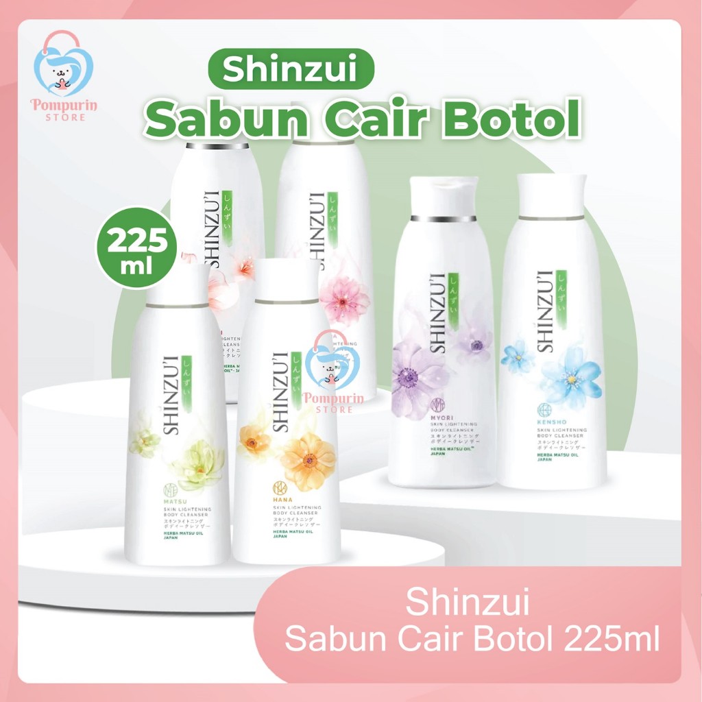 Jual Shinzui Sabun Cair Botol 225ml (Body Cleanser) - Body Wash Sabun ...