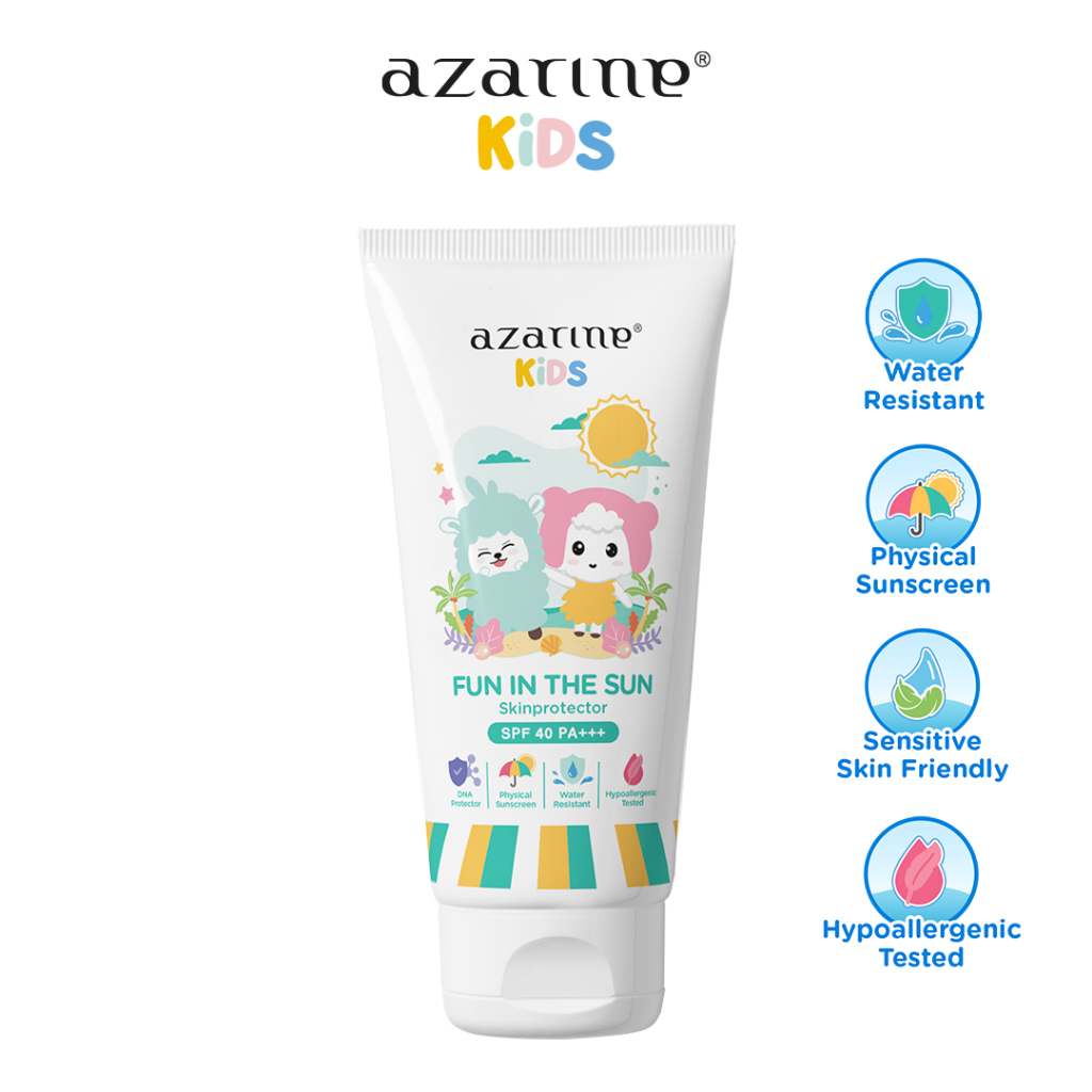 Jual Azarine Kids Fun In The Sun Skin Protector Sunscreen Anak SPF 40 ...