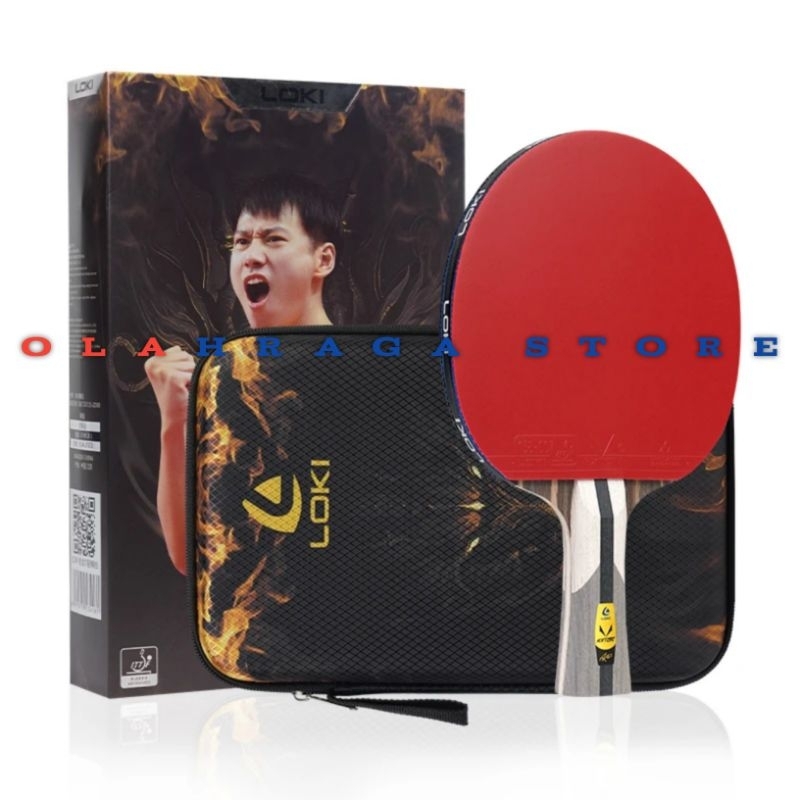 Jual Bat Pingpong Tenis Meja Loki 7 Star Dragon Carbon Original | Shopee Indonesia