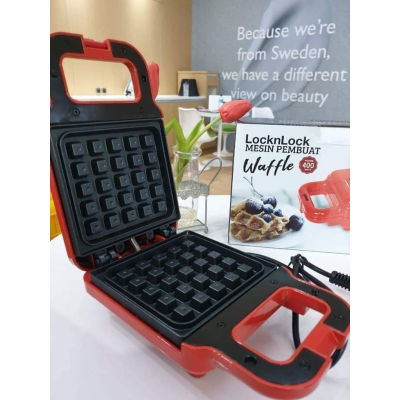 Jual Lock n Lock Waffle Maker Pembuat Waffle croffle | Shopee Indonesia