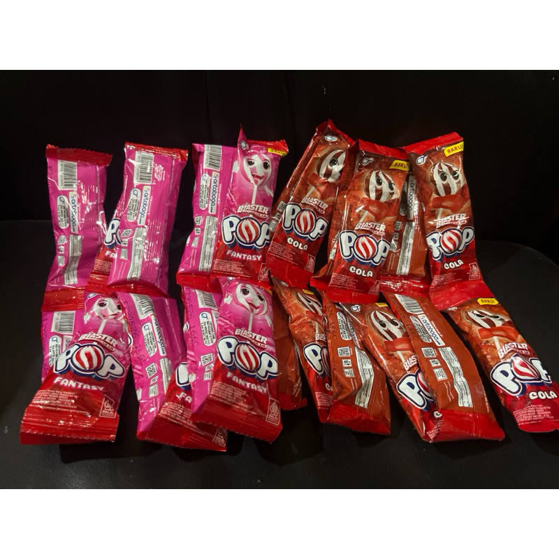 Jual Permen Lolipop Pop Blaster Perenceng Isi 12 Pcs | Shopee Indonesia