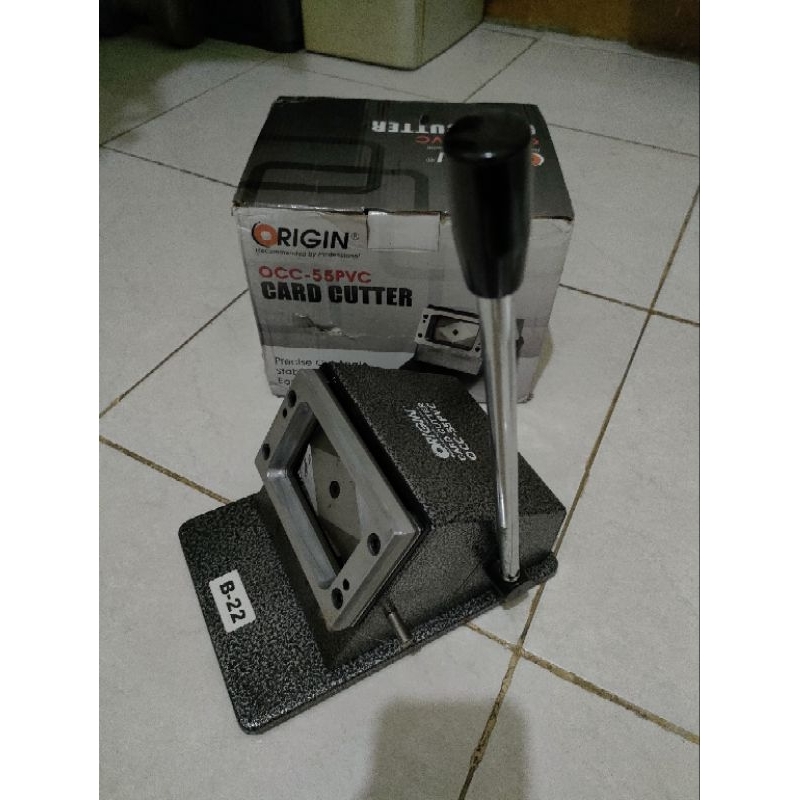 Jual Alat pemotong kertas ID Card / Plong ID Card / Card Cutter ...