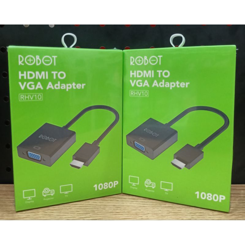 Jual K.HDMI to VGA Robot RHV10/ Robot Kabel HDMI to VGA/ Kabel HDMI/ HDMI to VGA Robot/ Robot ...
