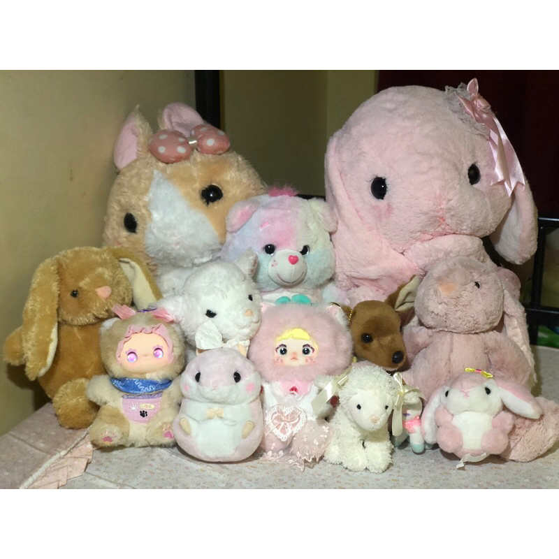 Jual preloved plushies amuse,carebears,loopy amuse,hamster amuse ...