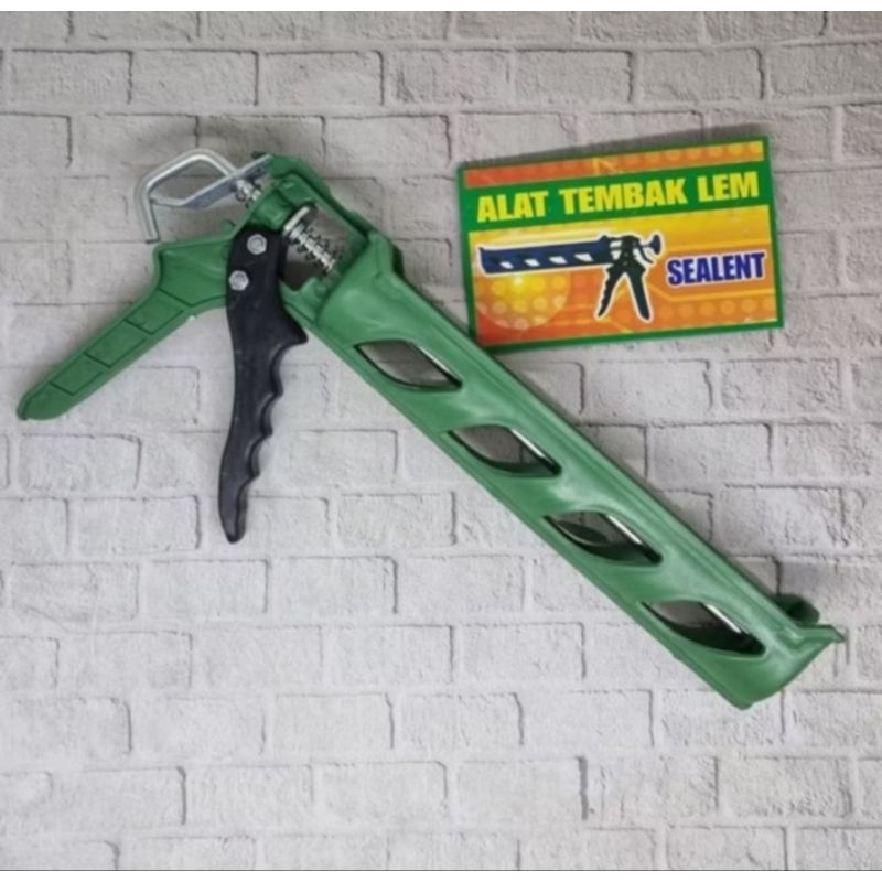 Jual FIBER ORANGE VPR - RUSH GUN SILICONE PLASTIK PVC Gagang tembak lem ...