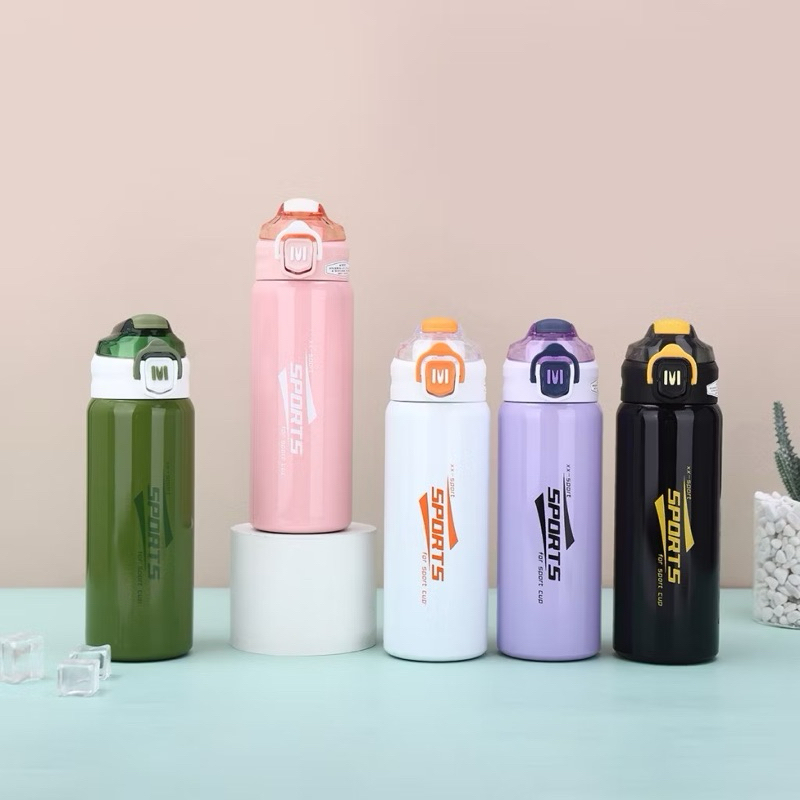 Jual Termos stainless steel 316 Premium Panas Dingin 600ml Botol Minum Mini Tahan Panas Anti ...