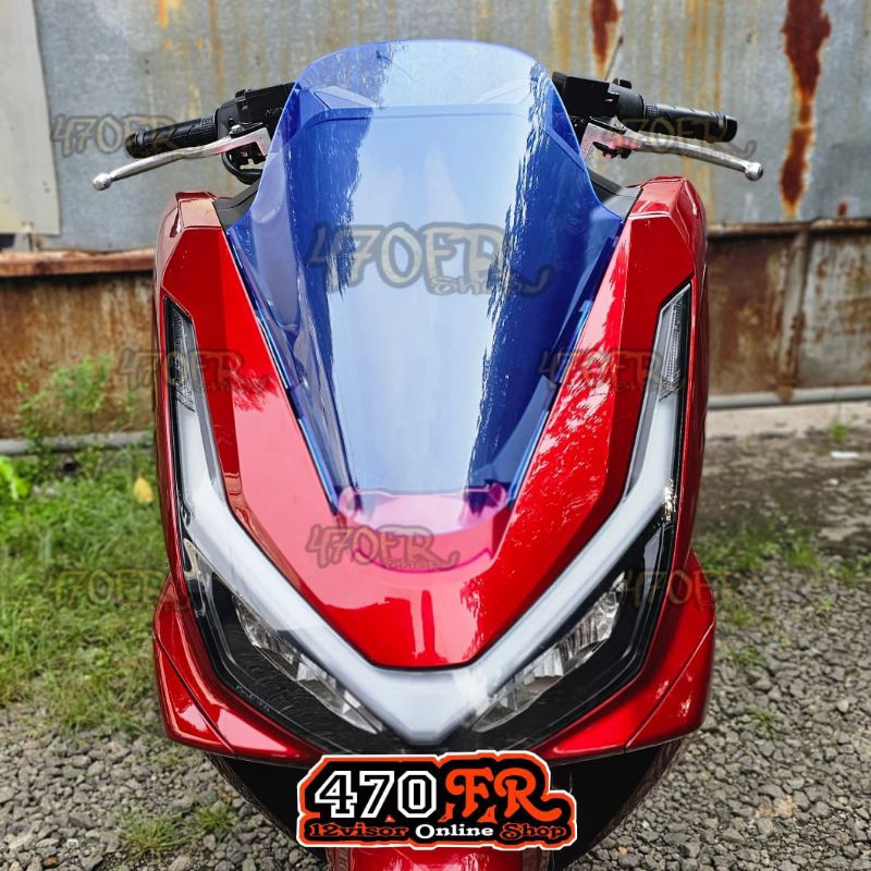 Jual Windshield Pcx 160 2025 standar . visor New PCX 160 Roadsync 2025 ...