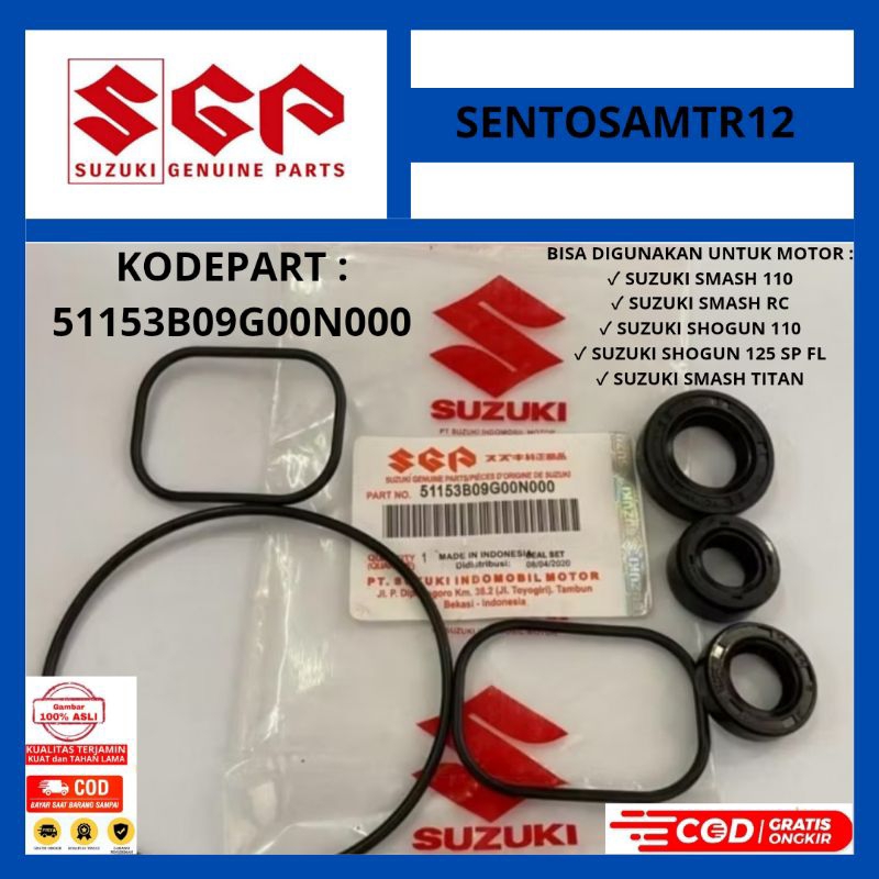 Jual SEAL COMPLETE KOMPLIT LENGKAP SUZUKI SMASH 110 SMASH RC SHOGUN 110 ...