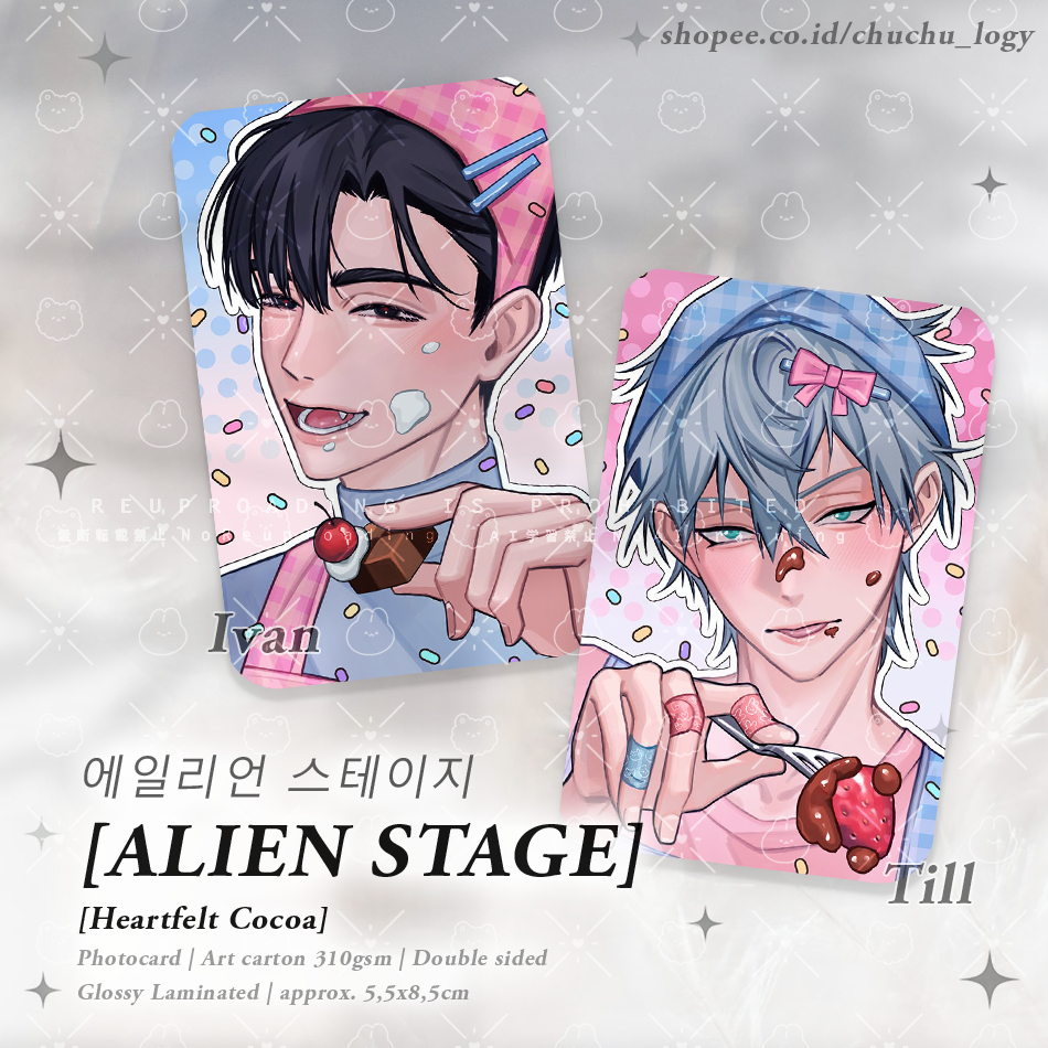 Jual Alien Stage [Heartfelt Cocoa] ivan till Photocard Glossy laminated double sided by Fei ...