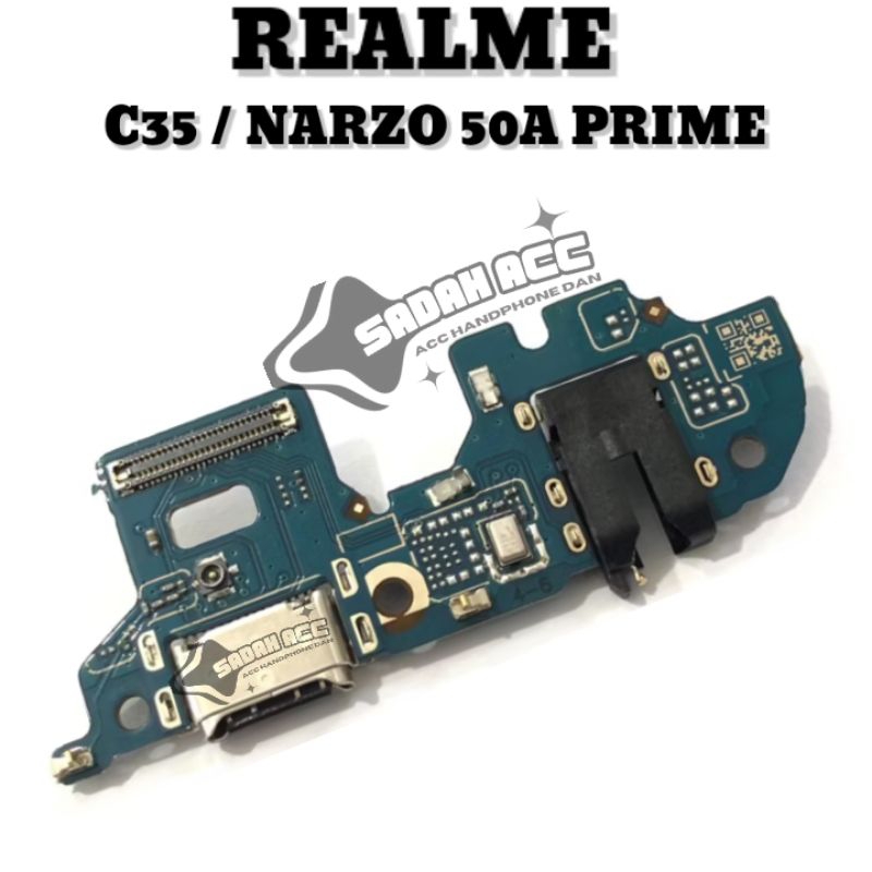 Jual PAPAN CAS / BOARD KONEKTOR PCB REALME C35 / NARZO 50A PRIME ...