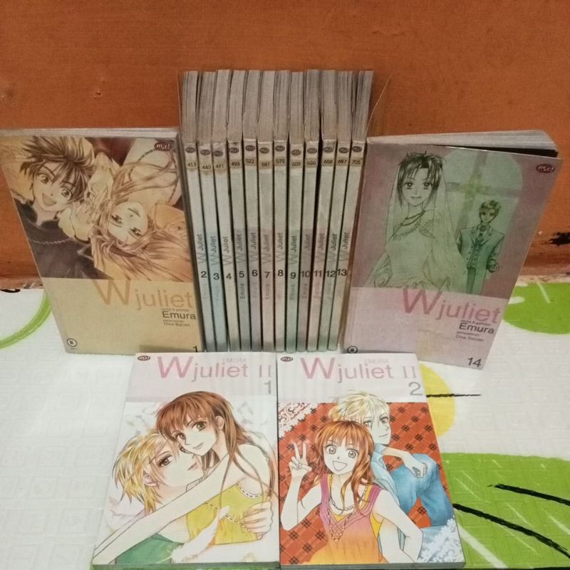 Jual Buku komik bekas murah W juliet 1-14 T+ W juliet II 1-2 | Shopee ...