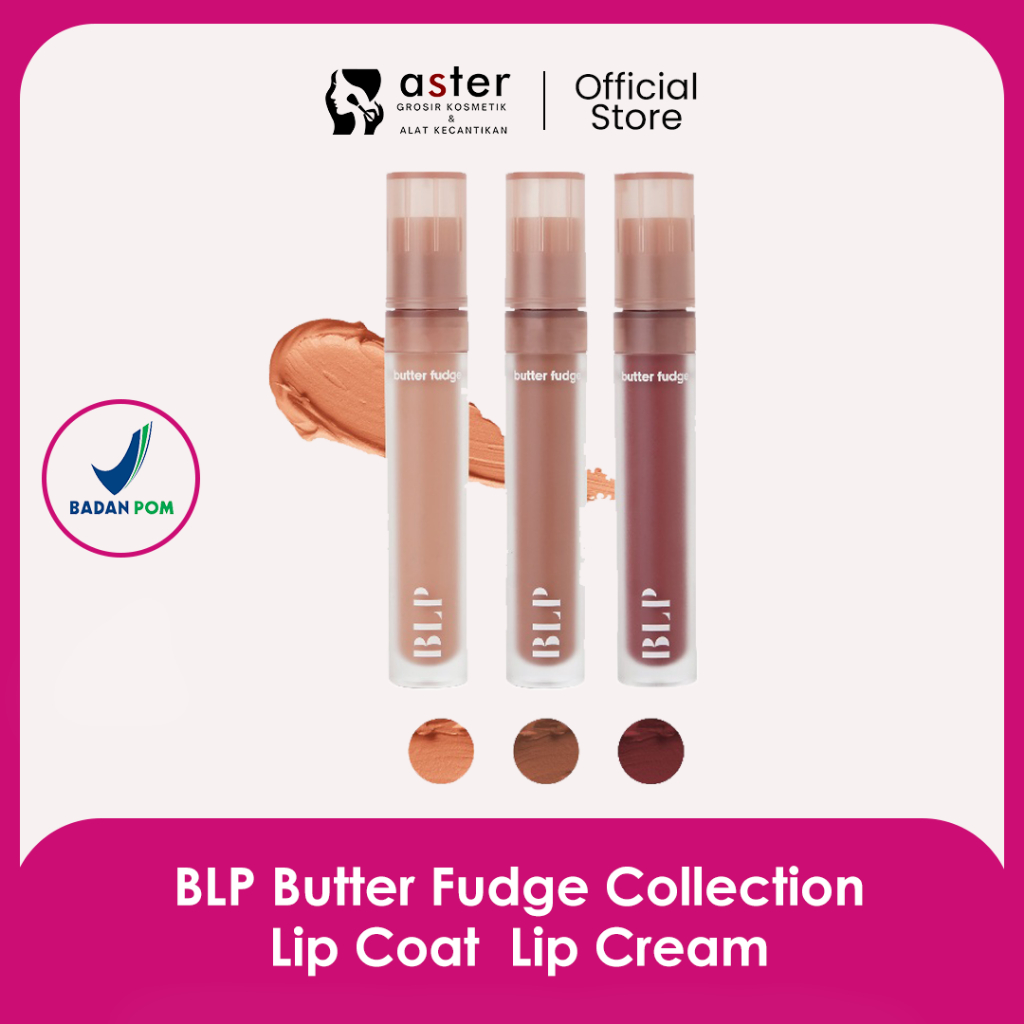 Jual Aster Kosmetik - BLP Butter Fudge Collection Lip Coat Lip Cream ...