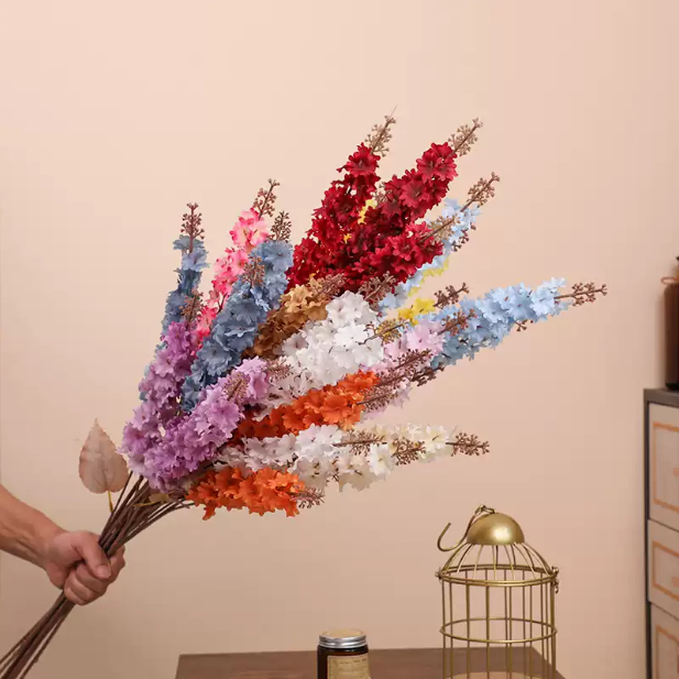 Jual Bunga tiruan hyacinth 3 Bunga Hias Plastik dekorasi wedding dan ...
