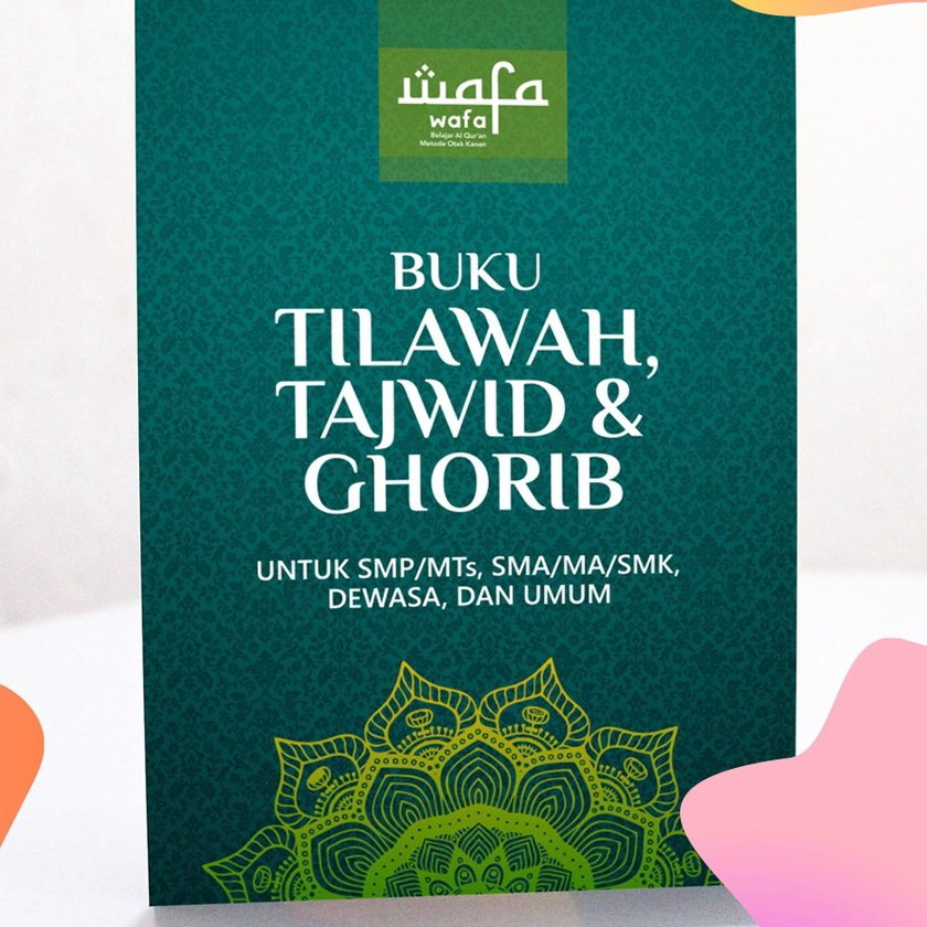 Jual WAFA - Buku Tilawah Tajwid Ghorib (TTG) - Wafa Remaja - Wafa Dewasa - Buku Belajar Ngaji ...