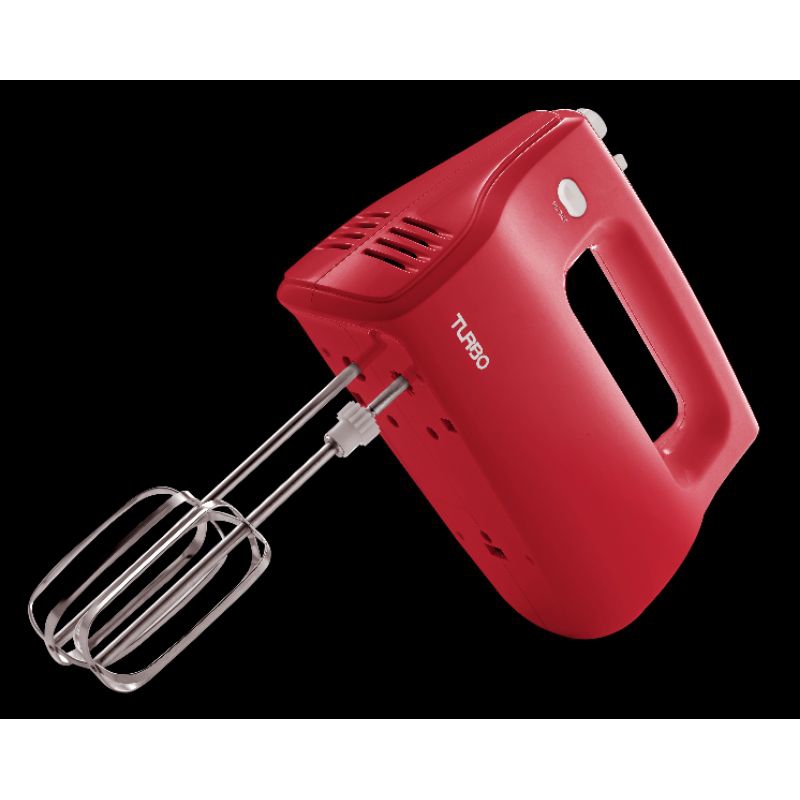 Jual TURBO | Hand Mixer EHM - 9000 RED (WAJIB CO BUBBLE WRAP) | Shopee ...