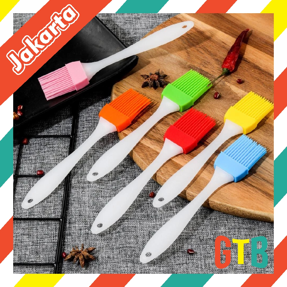Jual GTB Kuas Silikon Kue Tahan Panas / Kuas Oles Mentega / Silikon ...
