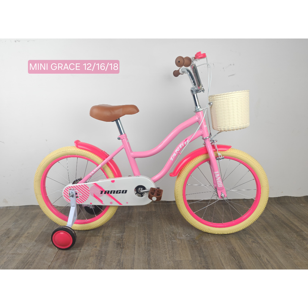 Jual sepeda anak perempuan mini tango grace ukuran 12"-16"-18" inch new ...