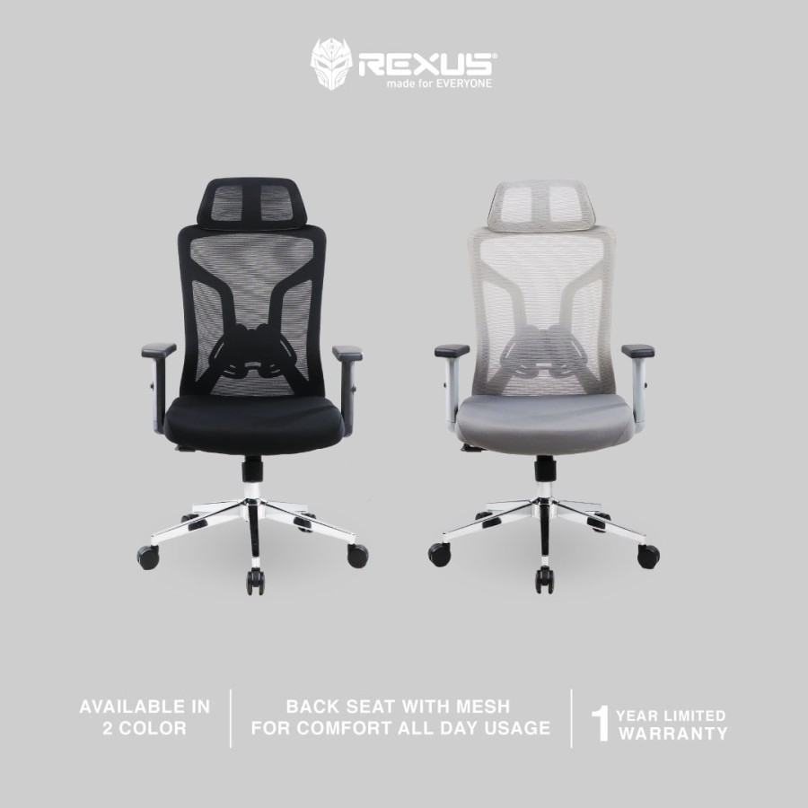 Jual Rexus Ergonomic Office Chair Kursi Kantor NC-4 / NC4 | Shopee ...