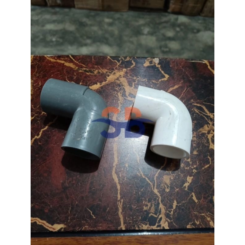 Jual (DIJUAL MURAH) Knee 1" inch PVC / elbow 1" / knee 1" inch trilliun ...