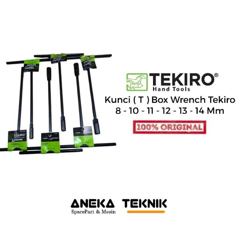 Jual Kunci T Box Wrench Tekiro Asli Original Ukuran 8 10 11 12 13 14 Mm | Shopee Indonesia