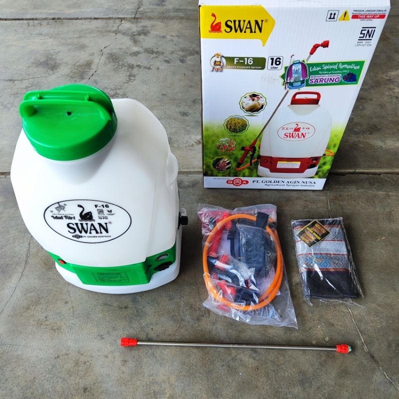 Jual Tangki Alat Semprot Obat Hama Elektrik Battery Sprayer SWAN F16 F ...