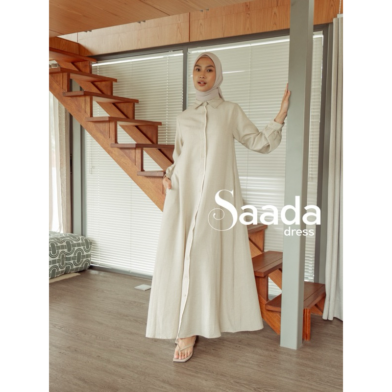 Jual Pulchra - SAADA DRESS RAYA SERIES 2025 | Sarimbit Lebaran Abaya ...