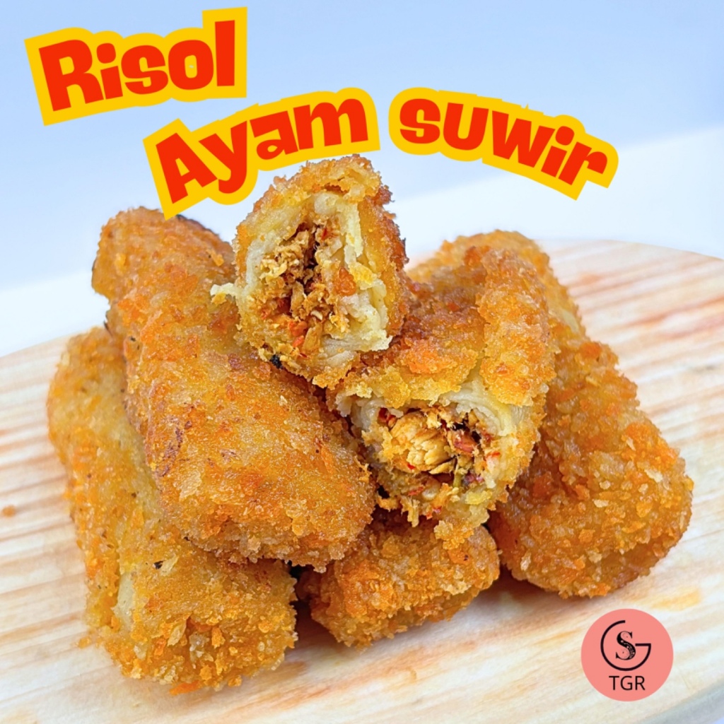 Jual RISOL AYAM SUWIR PEDAS Makanan Siap Saji - ISI 5 PCS | Shopee ...