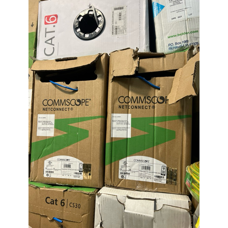 Jual Kabel UTP Commscope Cat6 Biru 305m / Commscope Utp CAT6 Biru ...