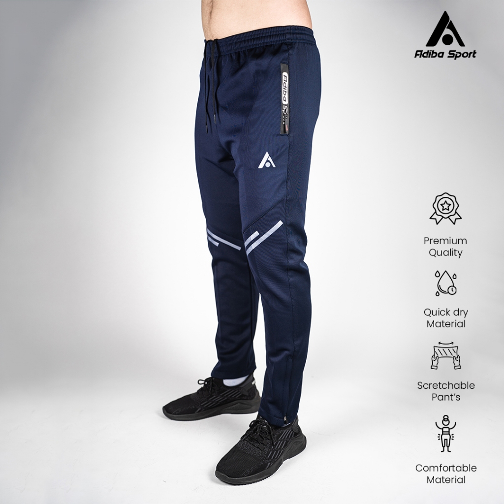 Jual Celana Training Strip Two - Celana Olahraga Pria Wanita Unisex ...