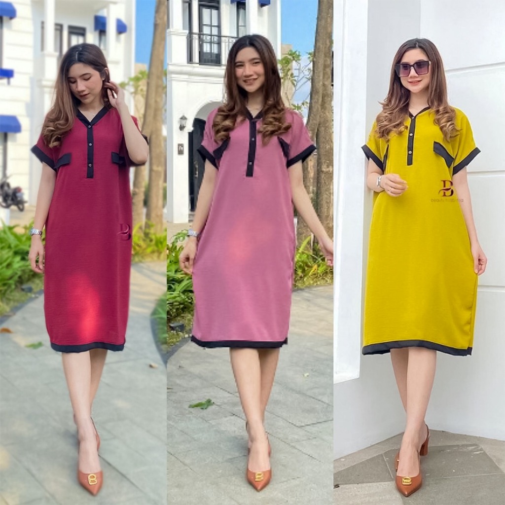 Jual Beautyhijab - SIVALI baju daster busui dress korean style kekinian ...