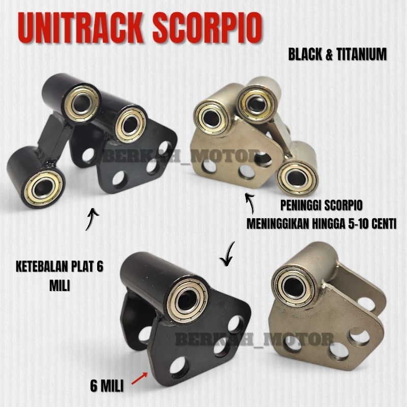 Jual UNITREK SCORPIO Z TEBAL 1.CENTI FULL BEARING BAJA MURAH | Shopee ...